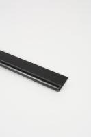 China Corrosion Resistant TPE Profile Black Decorative Wall Rigid Pvc Profiles Plastic Customized for sale