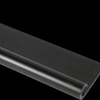 China Flexible Wide PVC Profile for Industrial Settings Black Plastic  Profiles Customized for sale