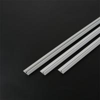 China Extruded Plastic PVC Decorative Strip Profile White Plastic Customized for sale