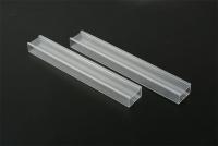 China Extruded Plastic Square Tube Profile Plastic Profiles Customized for sale