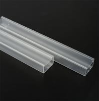 China Extruded Plastic Square Tube Profile Plastic Profiles Customized for sale
