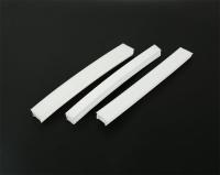 China Customized Silicone LED Tube Light Diffuser Profiles for sale