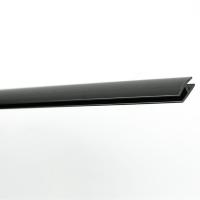 China Wide Flexible H Channel Extrusion Profile White for sale