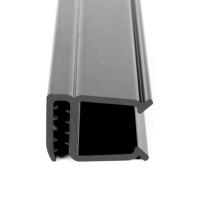 China Colorful Wide Soft Panel Channel Profiles Plastic Customized for sale