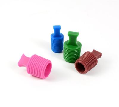 China Wide Flexible PVC Thread Stopper Plastic Profiles Customized for sale