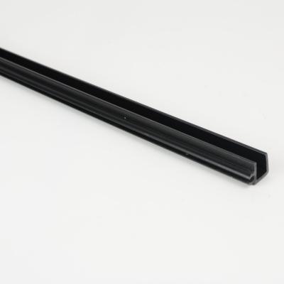 China Colorful PVC Grooved Insulation Profile  Plastic Profile Trim Customized for sale