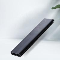 China Internal Seal Strip Stopper Black Profiles PVC Extrusion Customized Plastic Extruded Trim for sale