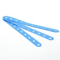 China Corrosion Resistant Blue Stainless Steel Cable Ties Ball Lock Zip Ties Plastic Profiles Customized for sale