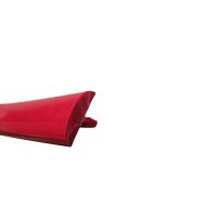 China Red PVC Profile Grey U Channel Profile Corrosion Resistant C Channel Profile for sale