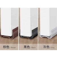 China ABS PP PC PE Co Extrusion Profile Plastic Waterproof Door Bottom Seal Strip Dust Proof Customized Profile Plastic for sale