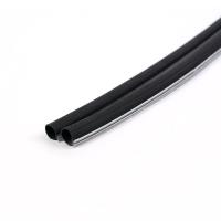 China Protective  Co Extrusion Tube PE Plastic Cable Trunking Protective Headphone Wire Profiles Customized for sale