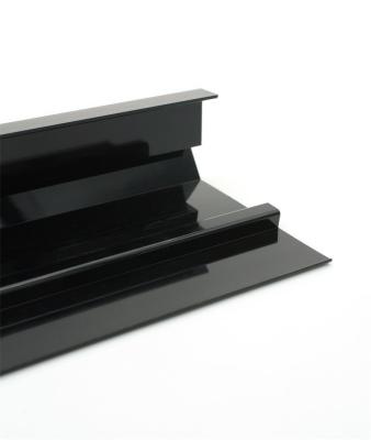 China Rigid Plastic PP Profile Extruded Plastic Decorative Strip Profiles Customized for sale