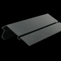 China Decorative Rigid PP Strip Electrical Insulation Extruded Plastic Trim Panel ODM Profiles Customized for sale