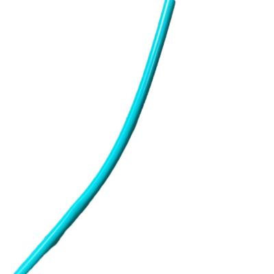 China Blue Fire Resistance PP Strip PP Plastic Rigid Pvc Profiles Decorative Strip Customized for sale