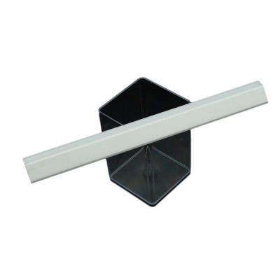 China Exterior PP Profile PP Extrusion Profile  Decorative Door Bottom Seal Strip Plastic Customized for sale