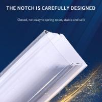 China Industrial LED Lighting Plastic Lampshade PVC Plastic Extrusion PC Cover Profile Customized for sale