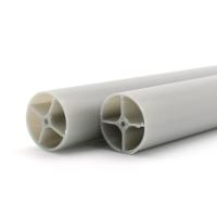 China Transparent Colorful Plastic Tube PC Acrylic Clear Polycarbonate Pipe Extrusion Tube Customized Profile for sale
