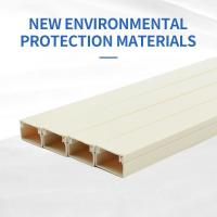 China Wholesale PVC Duct for Cable PVC Plastic Cable Duct PVC Trunking PVC Conduct Profiles Customized for sale