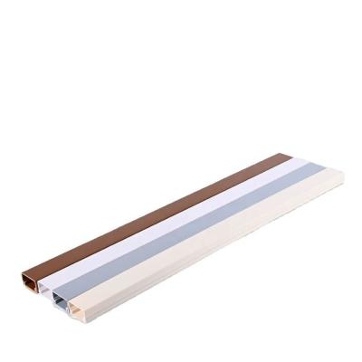 China Wiring Accessories Safety Multi Color PVC Slotted Cable Trunking Wiring Ducts PVC Cable Electric Wire Trunking for sale