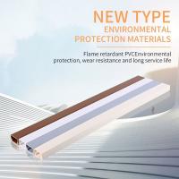 China Plastic Extrusion Wiring Ducts Outdoor PVC Trunking Electrical Raceway Profiles Customized for sale