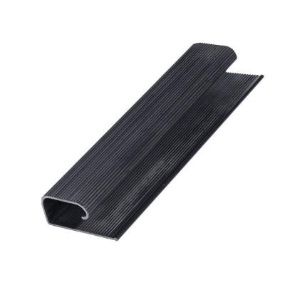 China J Channel Ducts Raceway PVC Cable Management Desk Cable Tray Plastic Profiles Customized for sale
