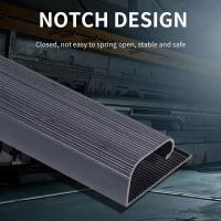 China Wall Mounted Arc Floor Cable Channel PVC Cord Cover Industrial Floor Trunking Extrusion Plastic Profiles Customized for sale