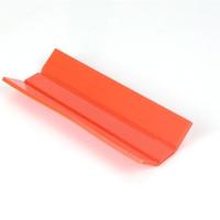 China 3D Design Extruded ABS Channel Red  ABS Plastic Extrusion Channel Wall Panel Profile ODM for sale
