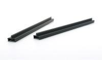 China Acoustic Single Color PVC Horse Fence Door Bottom Seal  Dust Proof Customized Plastic Profile for sale