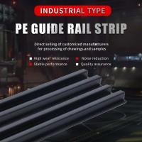 China 5mm To 1000mm ABS Profile ASA Profile PE Extrusion Plastic Wear Strip Abrasion Resistant for sale