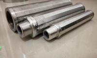 China 89mm Stainless Steel Vee Wire Filter Screen Customised For Liquid for sale