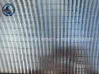 China 2507 Stainless Steel Slotted Wedge Wire Screen Panels For Petroleum Industry for sale