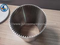 China 114mm Wedge Wire Strainer Stainless Steel 304 Screen Filter Pipe for sale