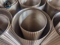 China Ss304 450mm Dia Wedge Wire Mesh Filter Screens For Wastewater Treatment for sale