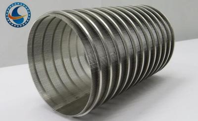 China Automatic Cleaning Profile Wire Screen Wedge Cylinder Stainless Steel 304 for sale