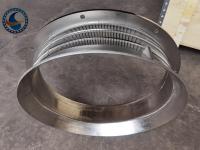 China 523mm Stainless Steel 304 Wedge Wire Mesh Screen For Centrifuges Of Metal Shavings for sale