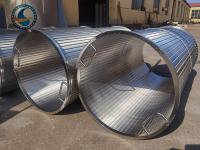 China 1018mm Dia Wedge Wire Mesh Stainless Steel 304 Continuous Slot Seperator for sale