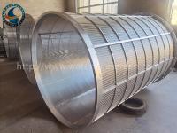 China 1018mm Dia Wedge Wire Mesh Stainless Steel 304 Continuous Slot Seperator for sale