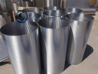 China Non Clogging 304 Stainless Steel Wedge Wire Screen For Rotating Fine Grid Filters for sale