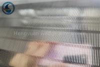 China Non Clogging 304 Stainless Steel Wedge Wire Screen For Rotating Fine Grid Filters for sale
