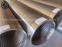 China 304 Stainless Steel 219mm Well Water Screen Filter Continuous Slot for sale