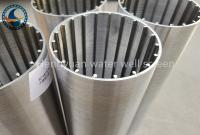 China 304 Stainless Steel 219mm Well Water Screen Filter Continuous Slot for sale