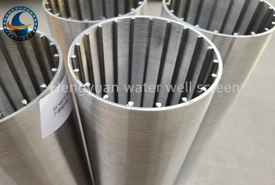China 304 Stainless Steel 219mm Well Water Screen Filter Continuous Slot for sale
