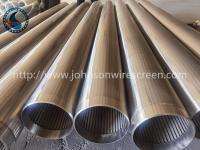 China 304 Stainless Steel 219mm Well Water Screen Filter Continuous Slot for sale