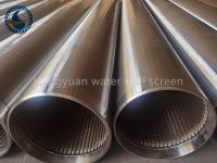 China 304 Stainless Steel Water Well Screen Pipe #30 Slot 10-3/4