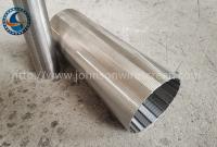 China Ss Resistance Welding Wedge Wire Screen Tube For Resin Filter for sale