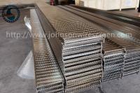 China Ss316l 3.0mm Slot Welded Wedge Wire Screen Flat For Swimming Pool for sale