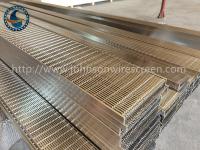 China Ss316l 3.0mm Slot Welded Wedge Wire Screen Flat For Swimming Pool for sale
