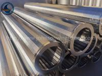China SS304 Slot 25μm Johnson Wedge Wire Screen Filter Up To 80% Open Area for sale