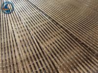 China High Efficiency Linear Wedge Wire Screen Non Slip Spotted for sale