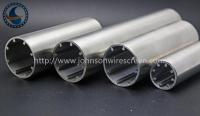 China Wedge Wire Ss 316l Water Well Screen Pipe Slotted For Sugar Mills for sale
